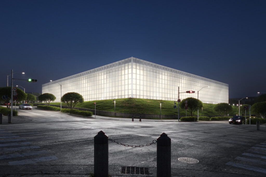 Exterior 3D Rendering Of A Exhibition Center In Tokyo — Render Vision