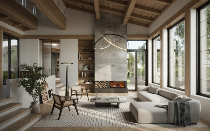 3D Rendering Elegance: Luxurious Interiors Of Rancho Santa Fe Estate — Render Vision