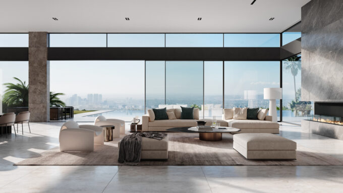 Interior Visualization: Penthouse In Los Angeles — Render Vision
