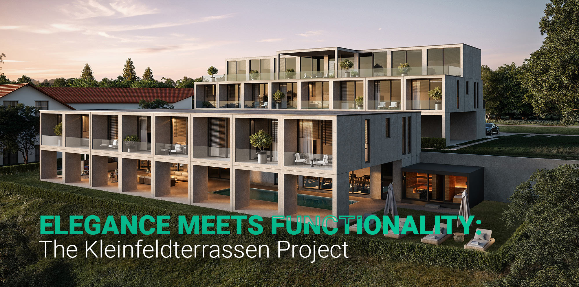 Excellence In 3D Visualization: The Kleinfeldterrassen Case Study — Render Vision